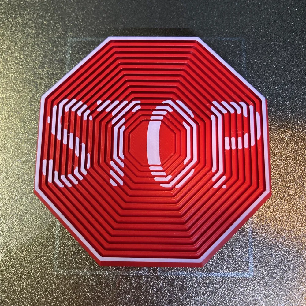STOP Sign Octagon Fidget (Hexagon Fidget) - Free 3D Print Model ...