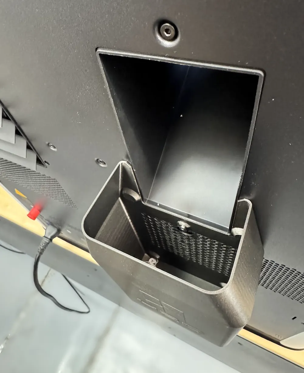 Bambu Lab H2D Poop Chute/Bucket Remixed by Many_Layers MakerWorld: Download Free 3D Models