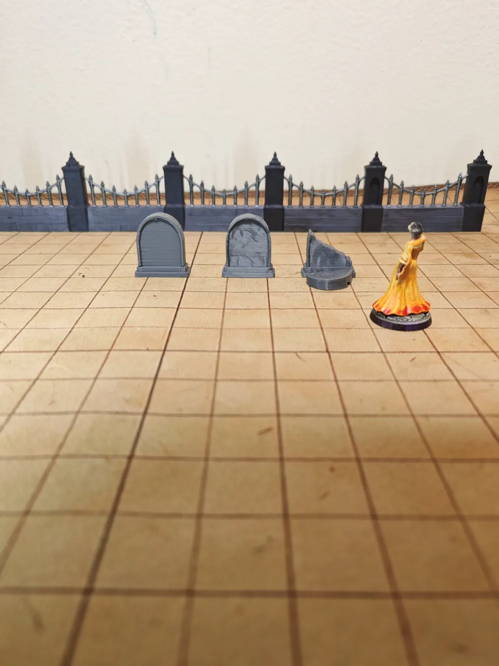 DnD Gravestone - 3 variants D&D headstone - TTRPG - Free 3D Print Model ...