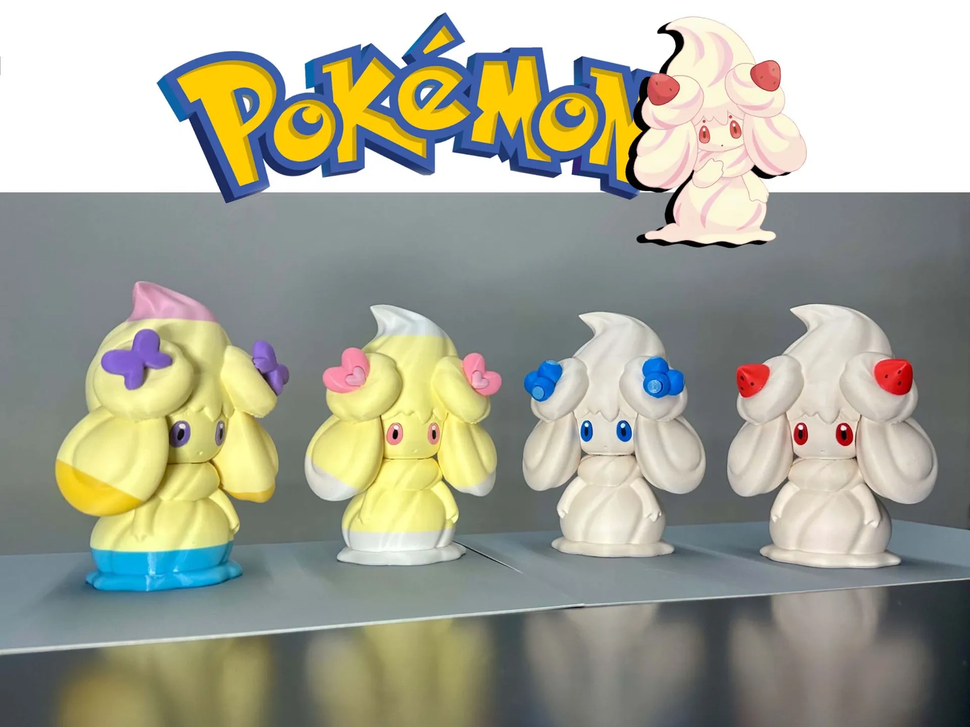 63 Forms! Pokémon Alcremie, Disassembled, Cake Decorations + Valentine ...