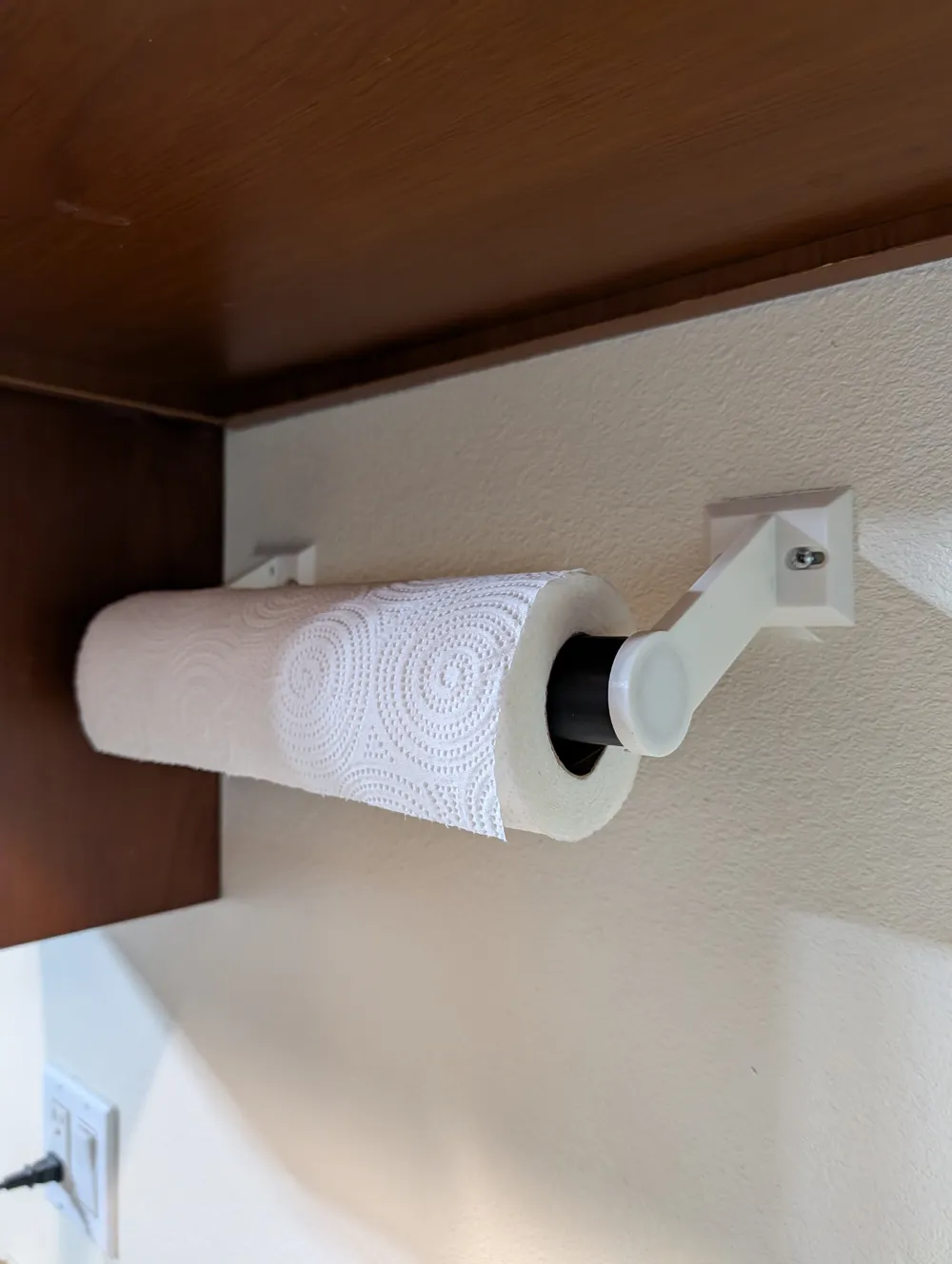 Magnetic Paper Towel Holder - Wall Mounted - Free 3D Print Model ...