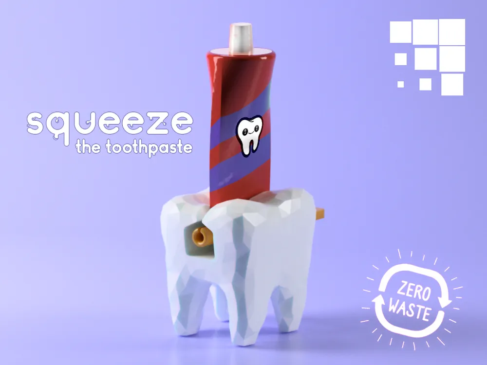 Toothpaste Squeezer by GENERA 3D MODEL ART - MakerWorld