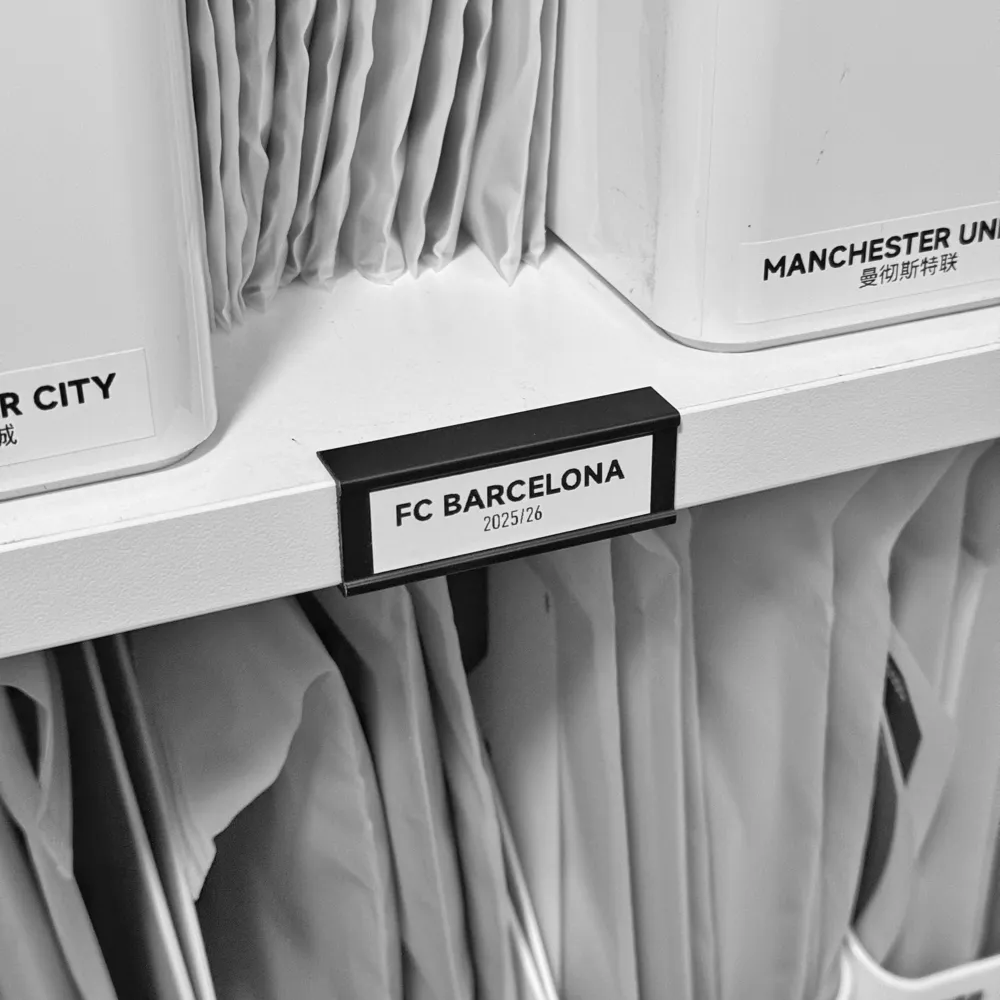 IKEA BILLY bookshelf accessories: shelf label clip (compatible with ...