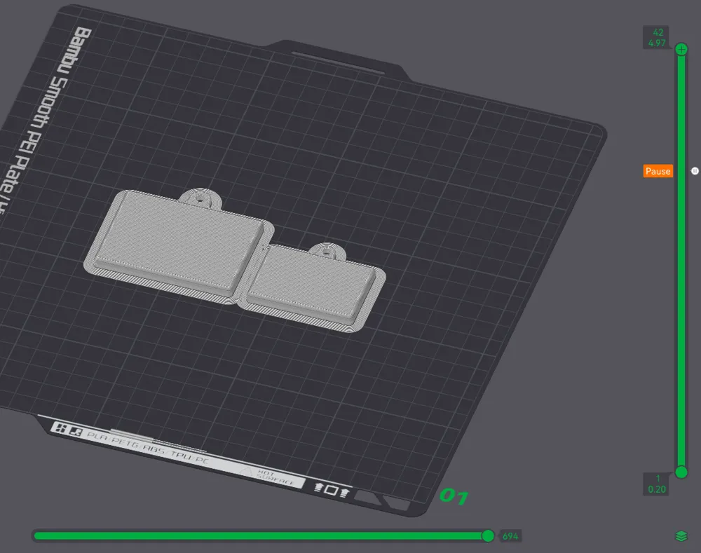 Blank Square NFC keychain! by Cesar 🔥 - MakerWorld