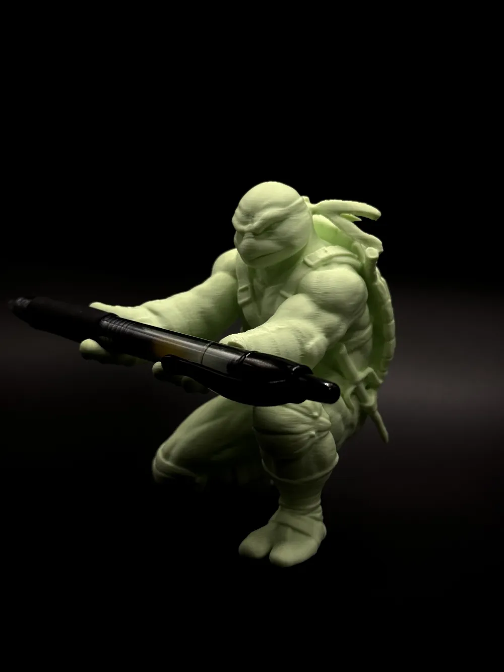 Ninja Turtles Raphael Pen Holder! TMNT - Free 3D Print Model - MakerWorld