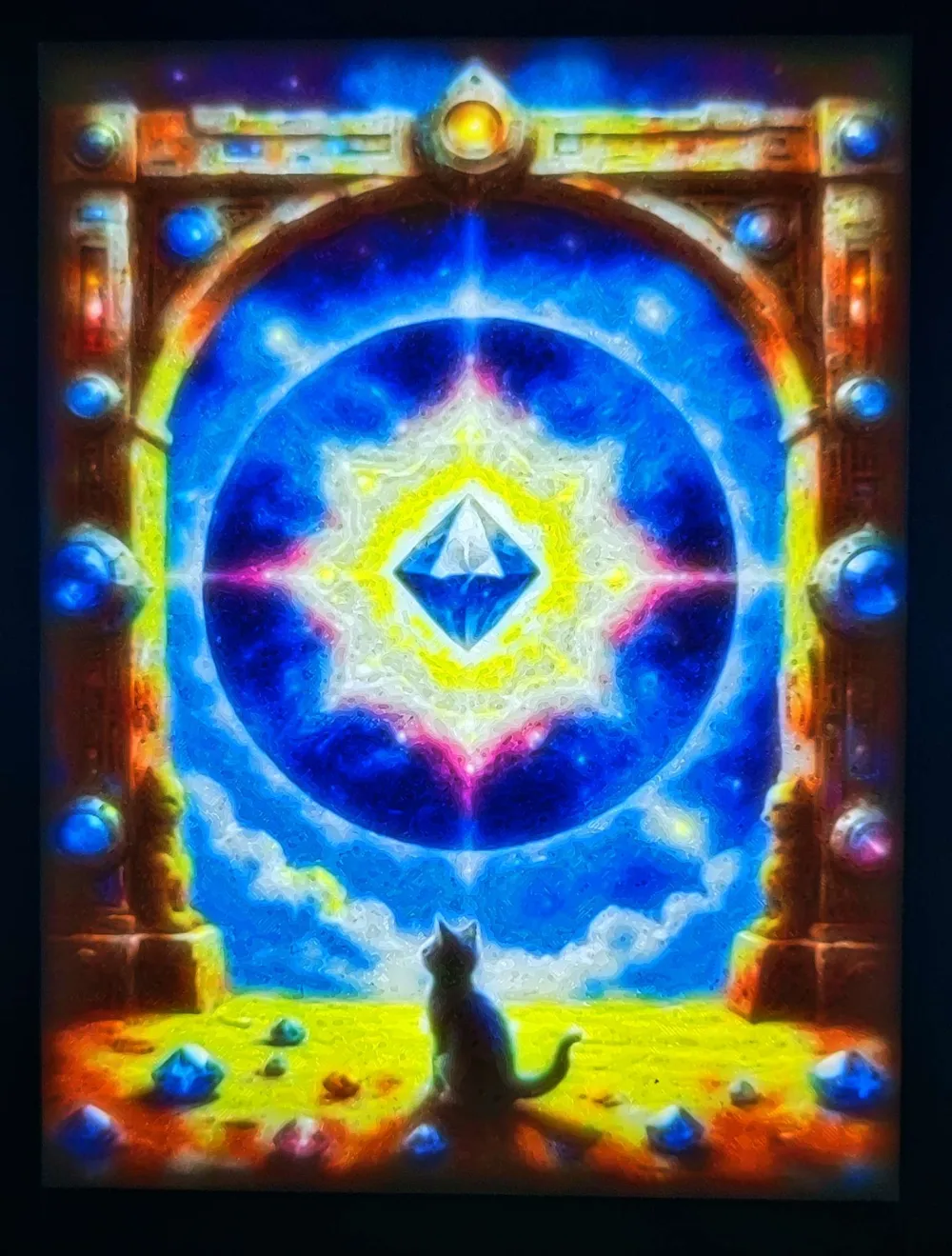 Lithophane Art : "The portal and the wonder of thought" For BL ...