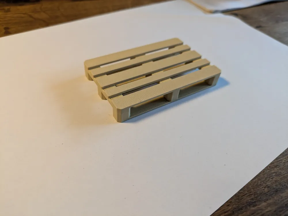 Toy pallet 1:16 scale for bruder vehicle by Xaider - MakerWorld