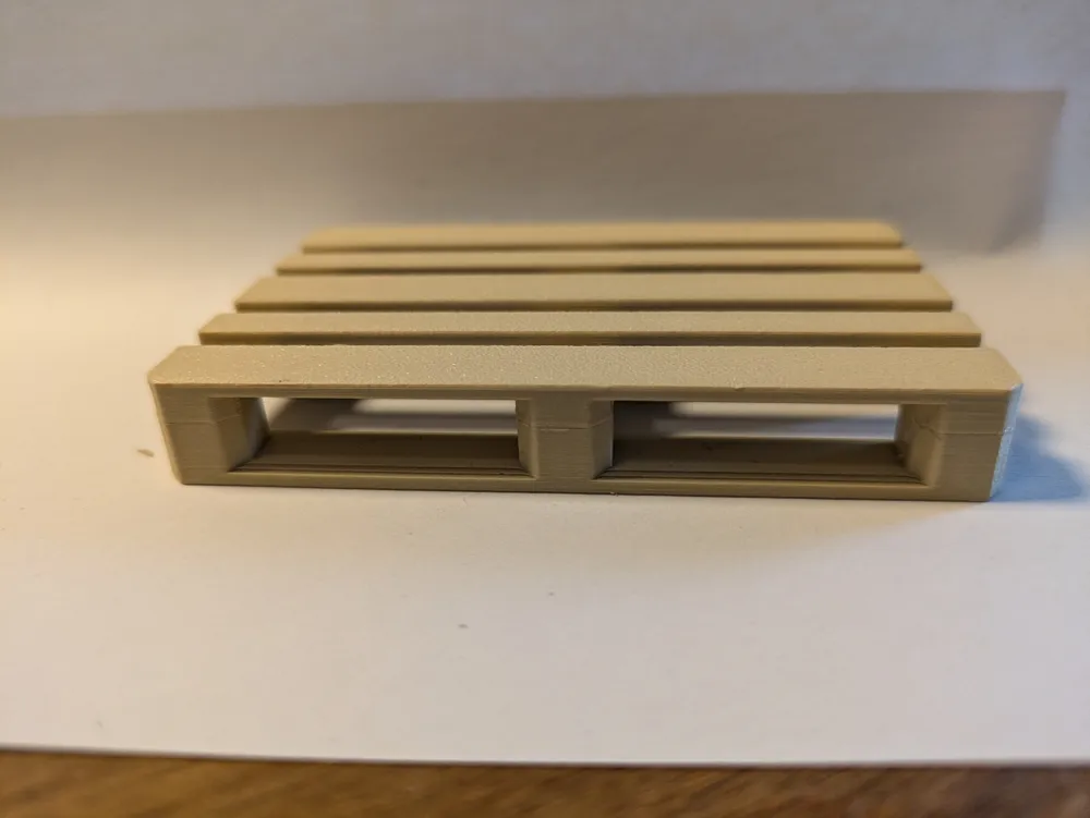 Toy pallet 1:16 scale for bruder vehicle by Xaider - MakerWorld
