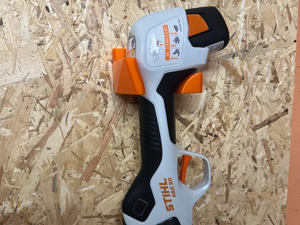 Stihl ASA 20 Pruning Shears Wall Mount - Free 3D Print Model - MakerWorld
