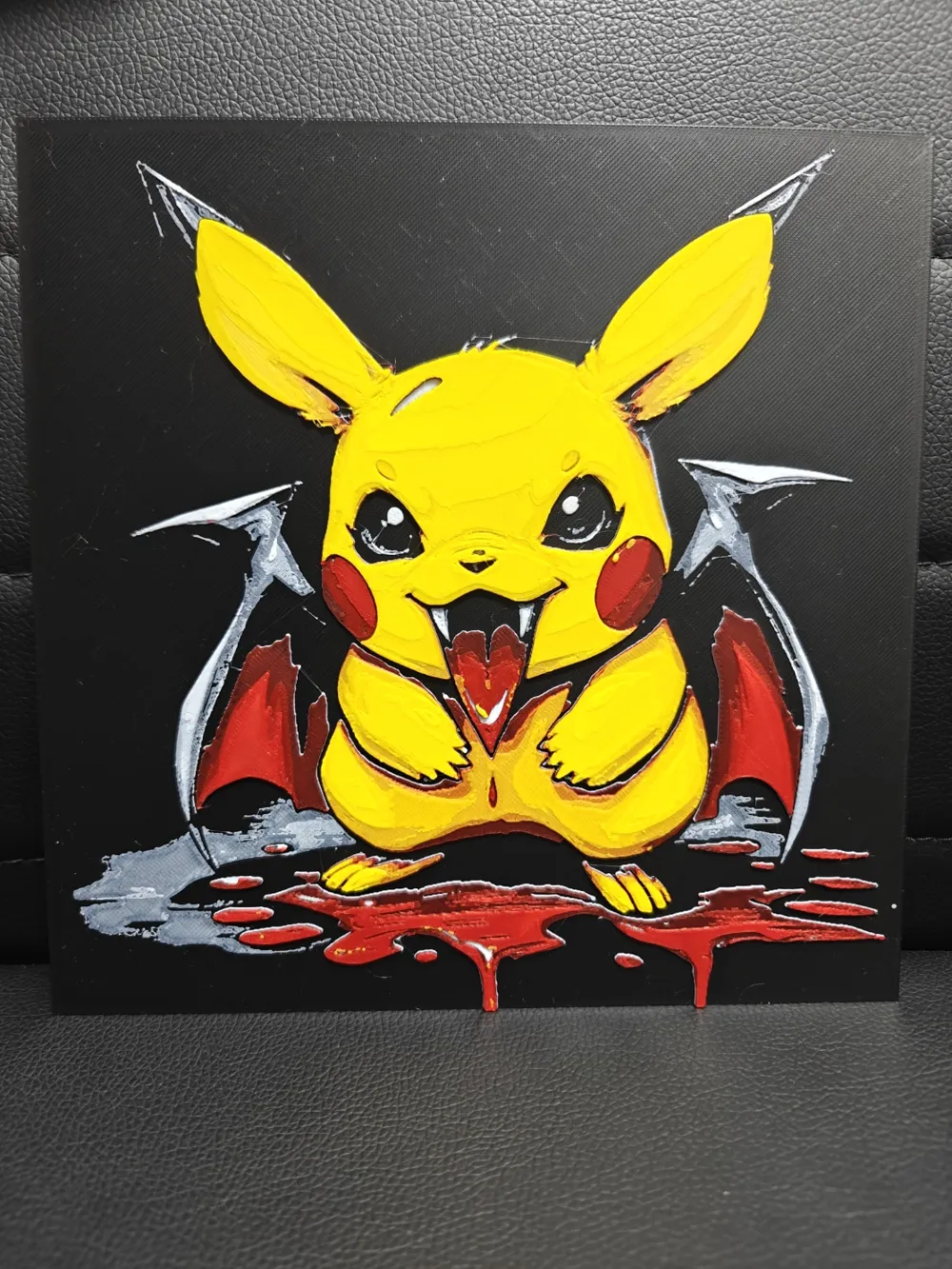 Pikachu Dracula Scary version - Free 3D Print Model - MakerWorld