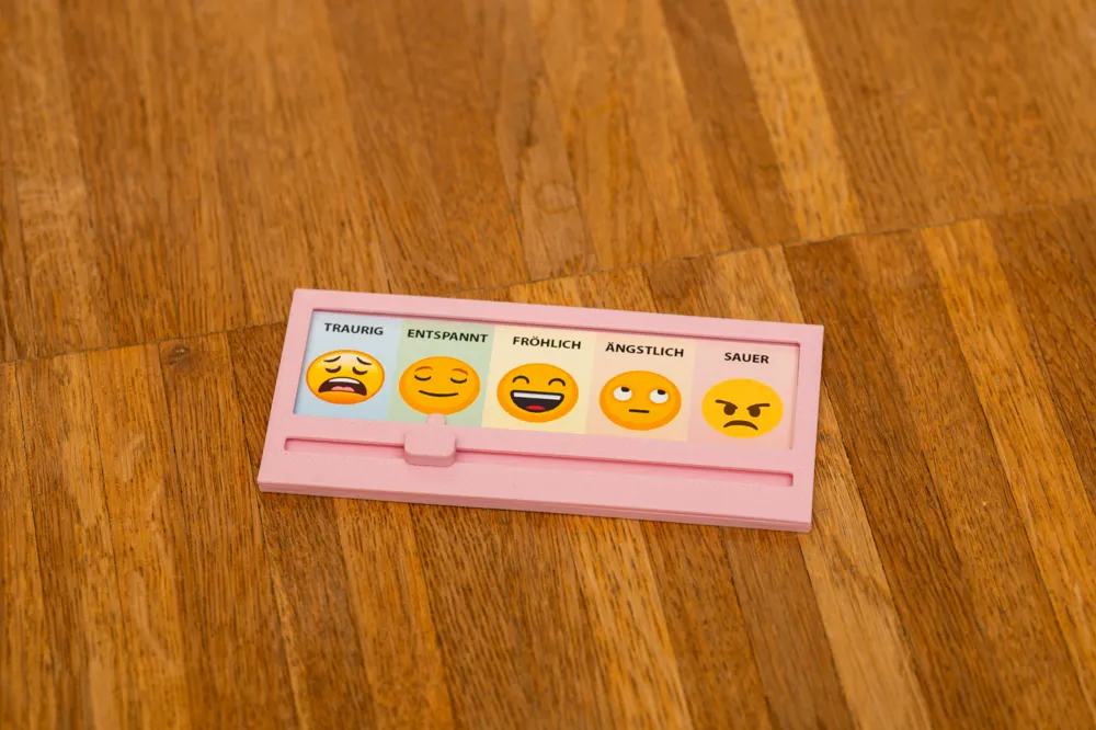 Mood Scale / Emotional Indicator - Free 3D Print Model - MakerWorld