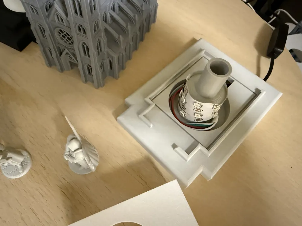 Lámpara de Catedral Inspirada en Diablo + Personajes por Tech23 ...