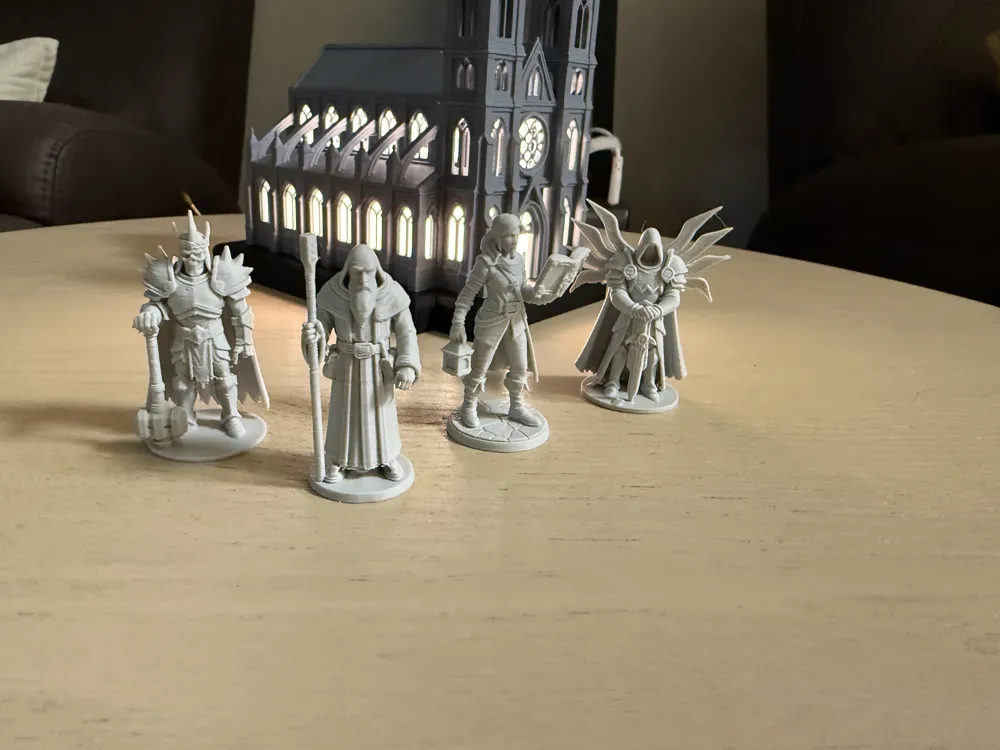 Diablo Inspired Cathedral Lamp + Characters by Tech23 MakerWorld ...