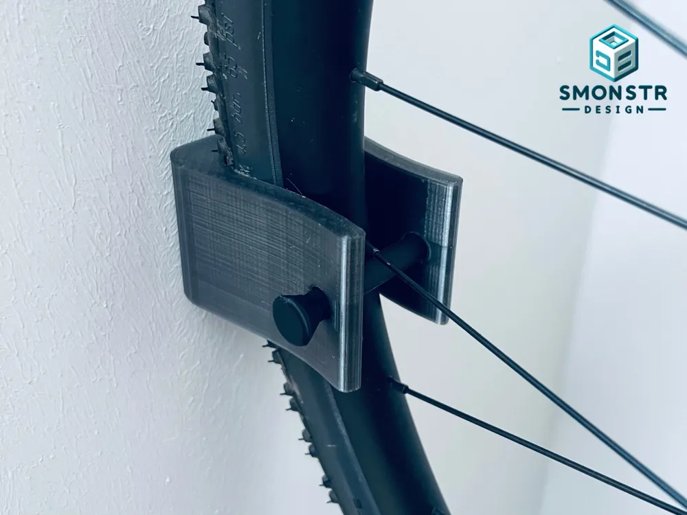 Minimalistic Bike Wall Mount by SmonstrDesign - MakerWorld