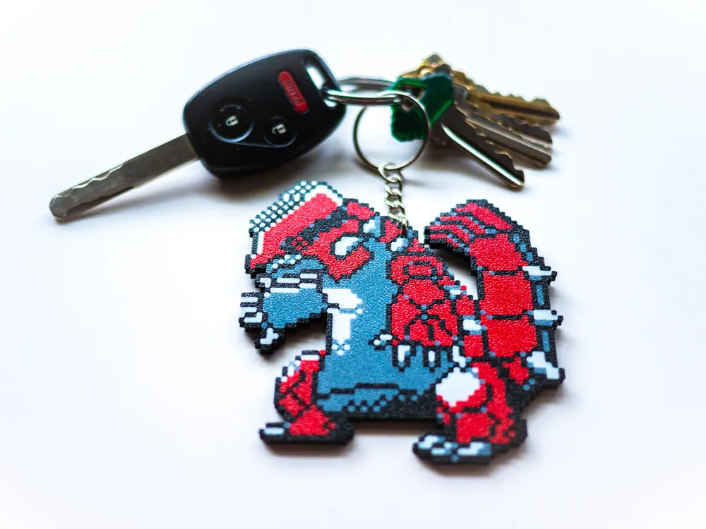 Pokémon Keychain Pack #13 Kyogre, Rayquaza by Powerpill.prints ...