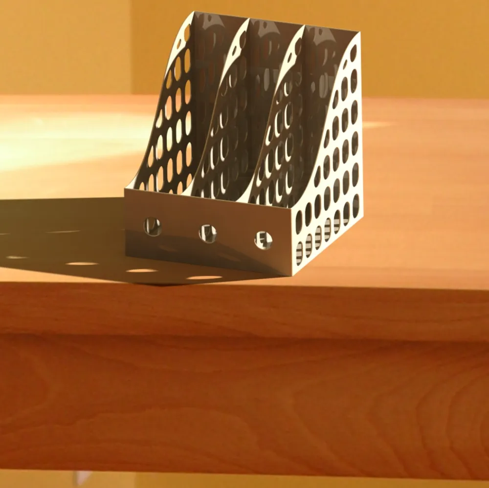 Vertical A4 paper tray by Hutnik - MakerWorld