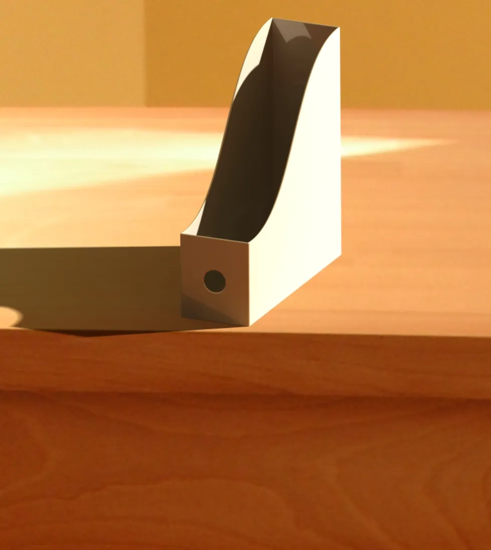 Vertical A4 paper tray by Hutnik MakerWorld: Download Free 3D Models