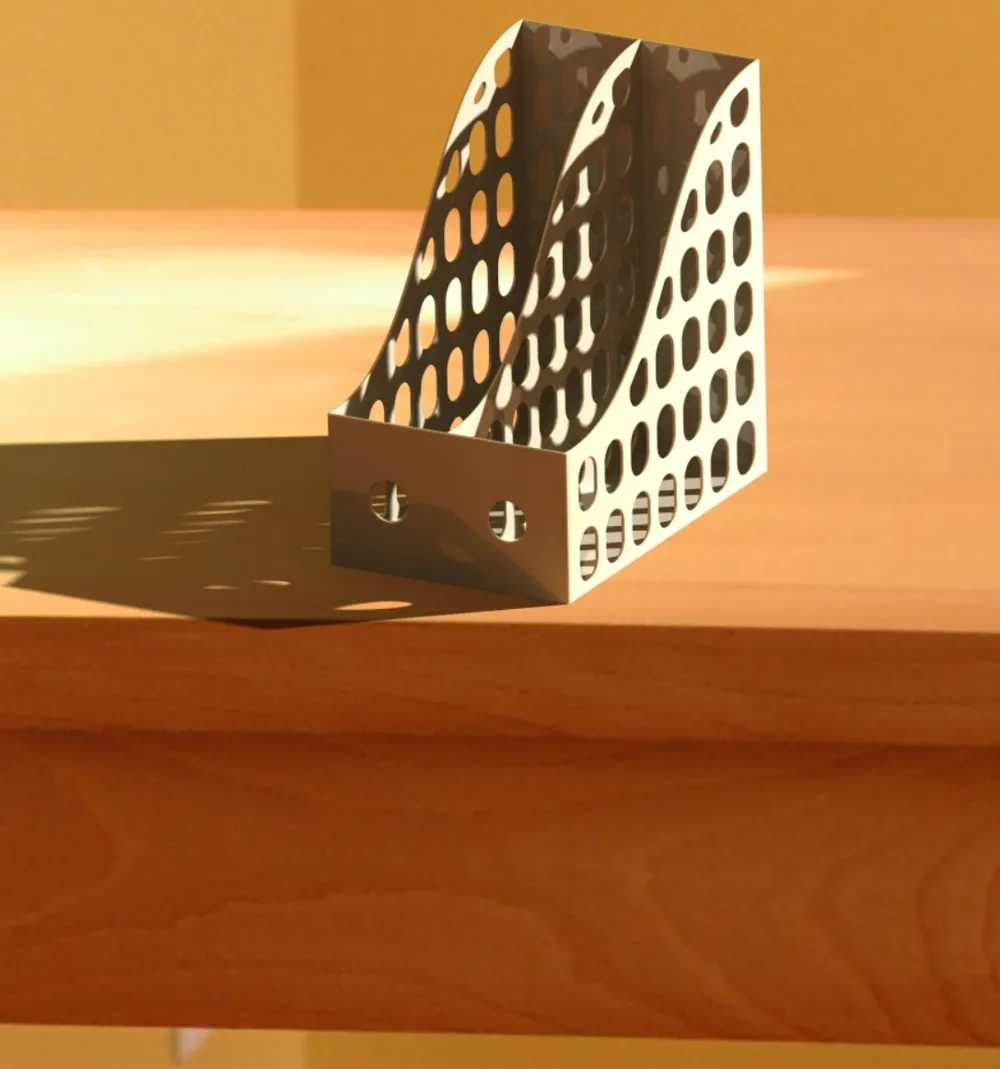 Vertical A4 paper tray by Hutnik MakerWorld: Download Free 3D Models