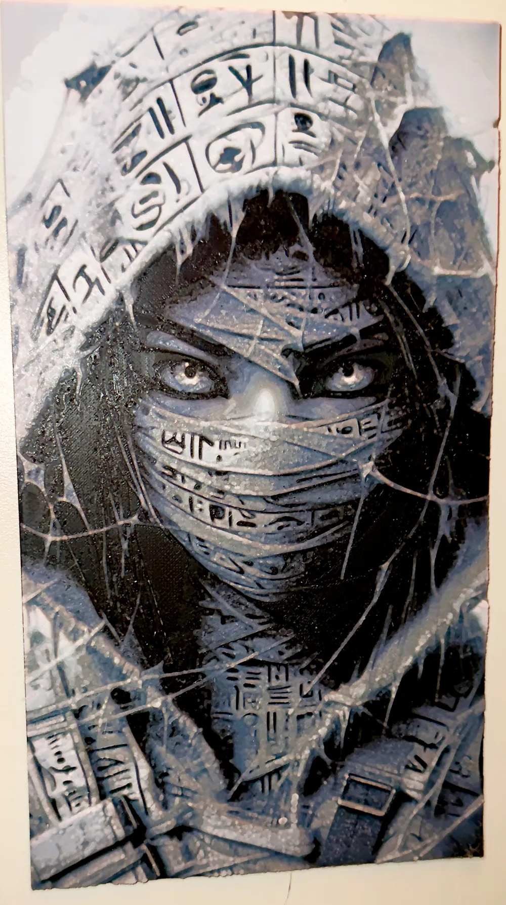 Veil of Ancient Symbols – Hueforge Wall Art - Free 3D Print Model ...