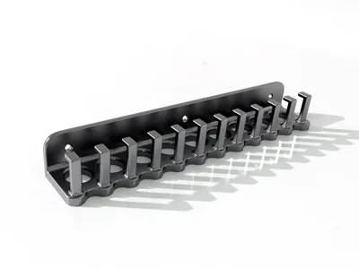 Cable Organizer Management Rail, Under Desk Mount by MildandFire ...