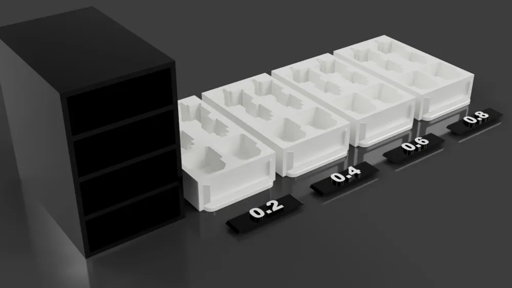 Bambu Lab A1/A1 Mini Hot End Storage Drawers by TAH3DGeek - MakerWorld