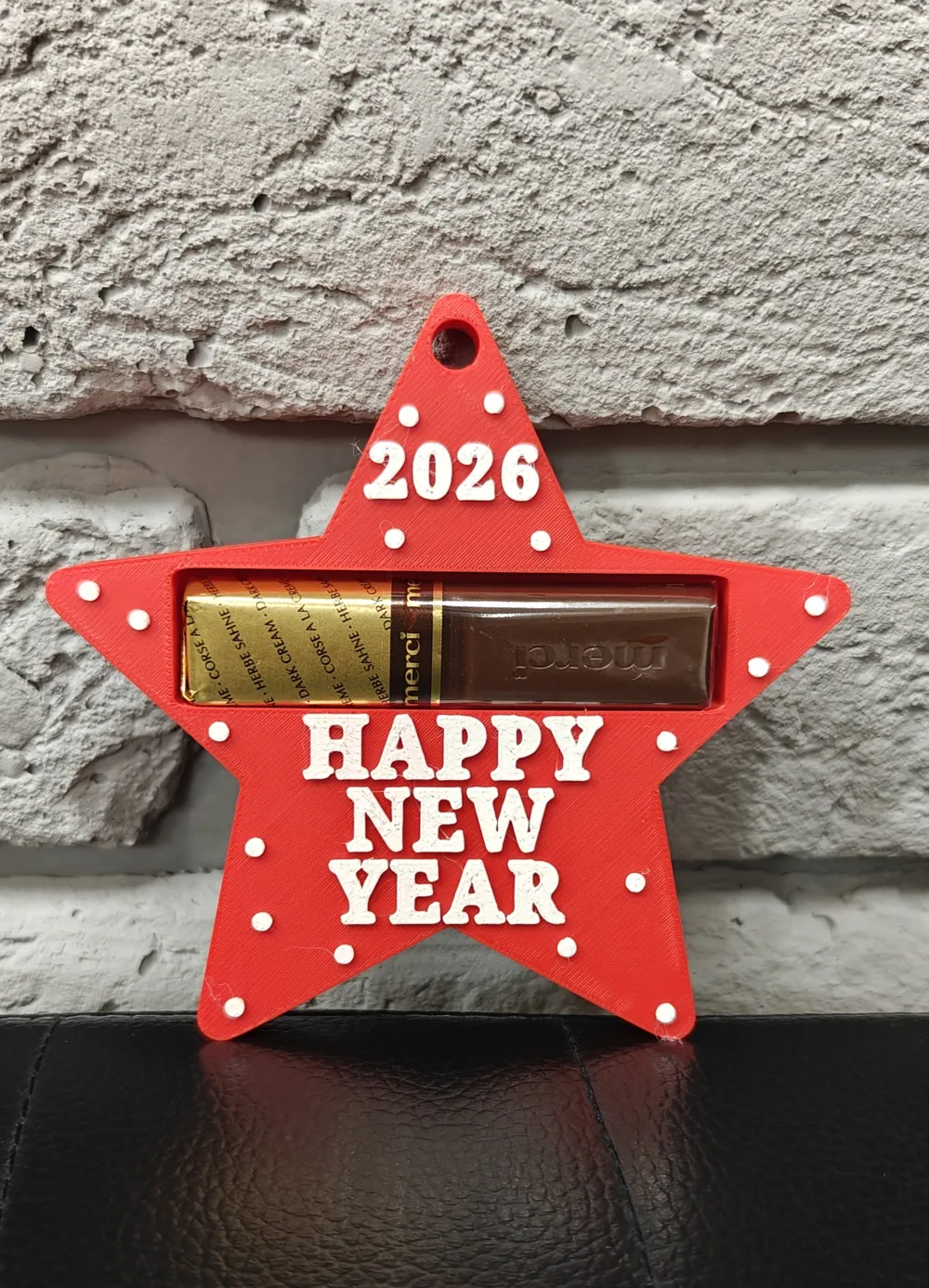 Star Happy New Year 2026 by Marti82 MakerWorld: Download Free 3D Models