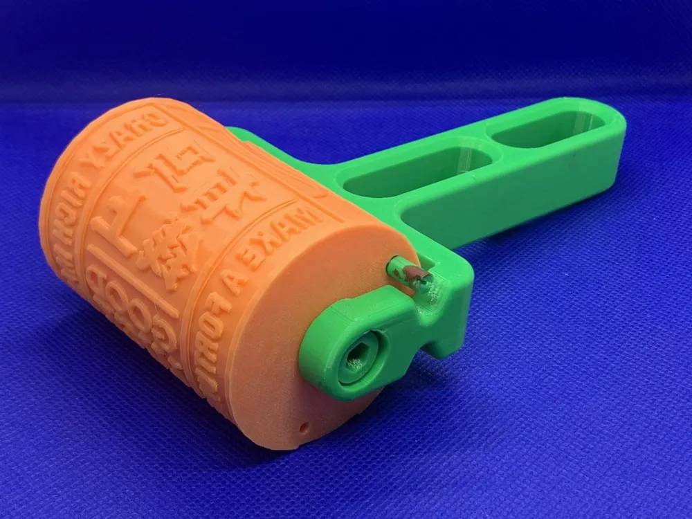 马上有钱滚轮印章 - 免费 3D 打印模型 - MakerWorld