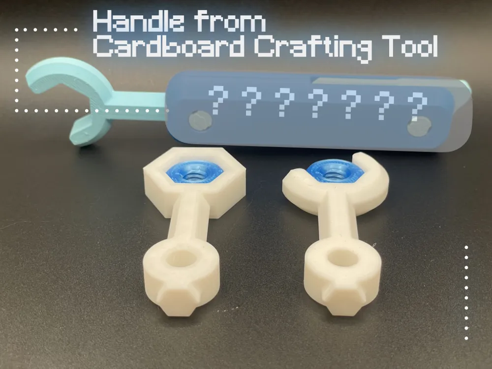 Hex Tools for Cardboard Crafting Tools - Free 3D Print Model - MakerWorld