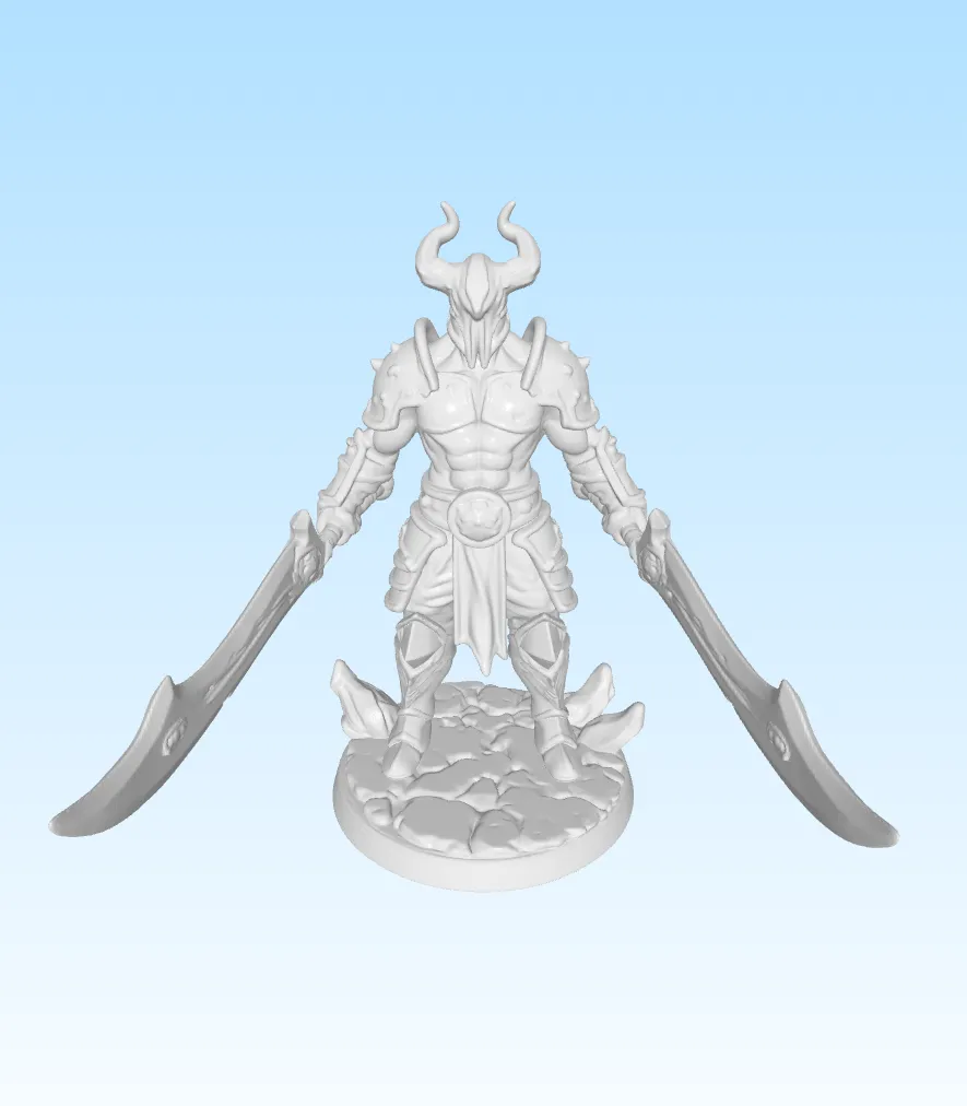 Demon barbarian Dnd by Jafik MakerWorld: Download Free 3D Models