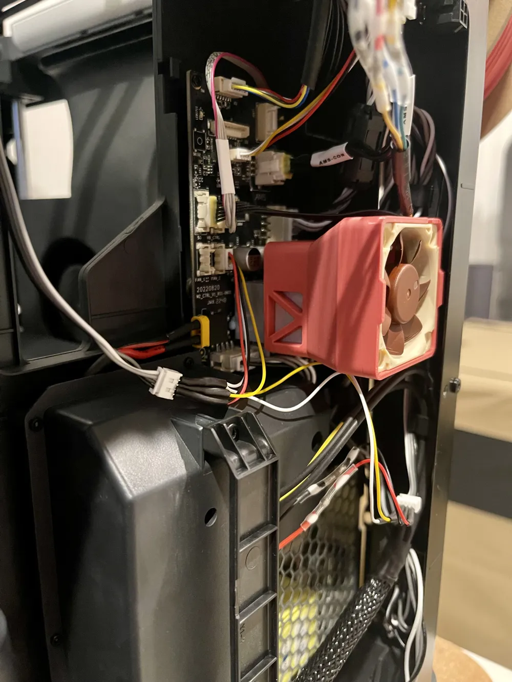 Bambu Lab MC Control Board Fan Noctua Upgrade - Free 3D Print Model ...