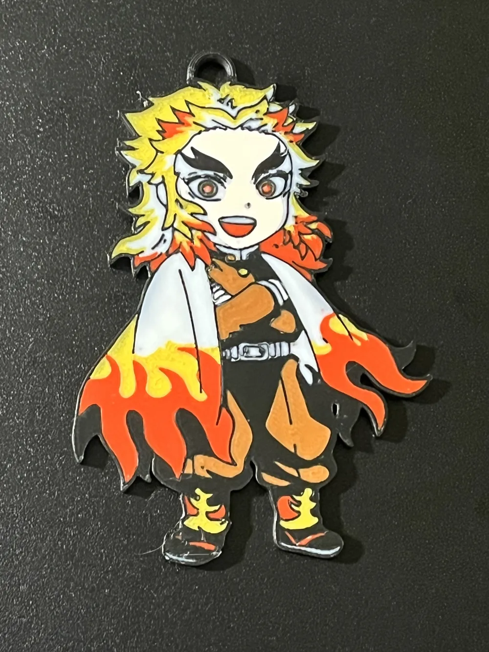 Estilo Chibi Rengoku, o Hashira das Chamas - Modelo gratuito para ...