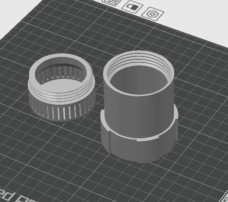 3D-Printed Filament Dryer with Integrated Hygrometer and Silica Gel ...