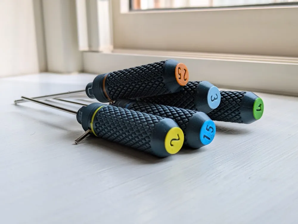 Hex Key EZ Handles - Free 3D Print Model - MakerWorld