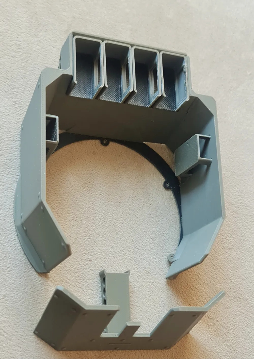 Turret with machine-gun for Vamtac (catmaw 1:10) - Free 3D Print Model ...