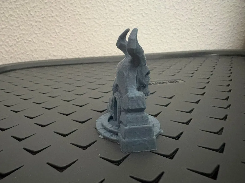 Chaos Gate Portal - Demonic Skull Archway Terrain - Free 3D Print Model ...