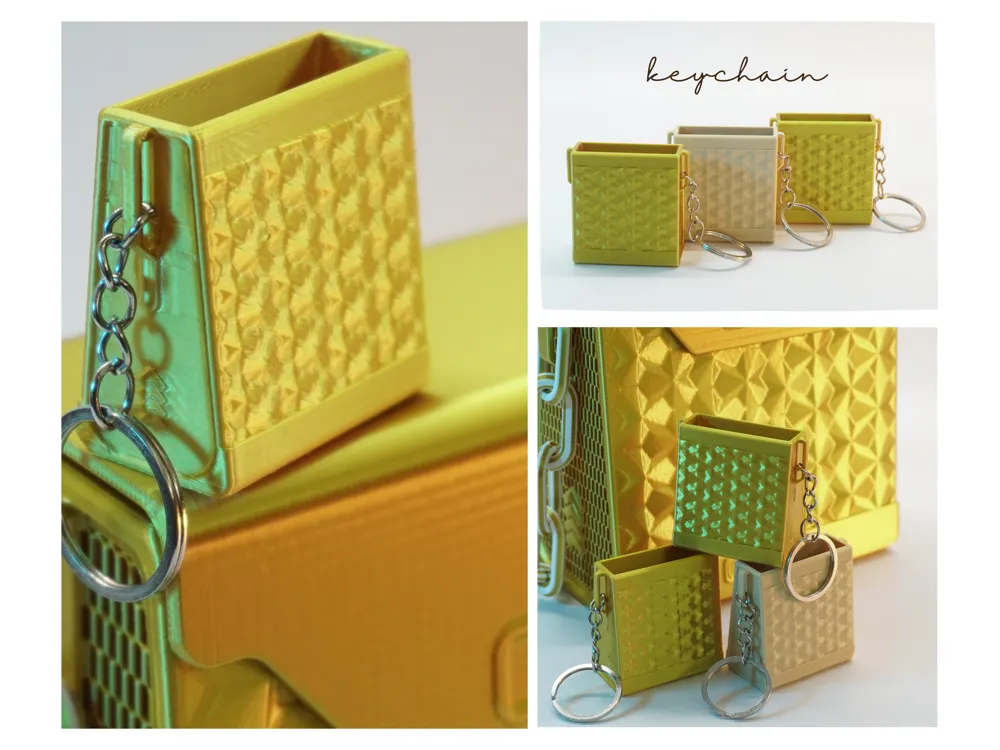 Pori-Bag & Keychain - Free 3D Print Model - MakerWorld