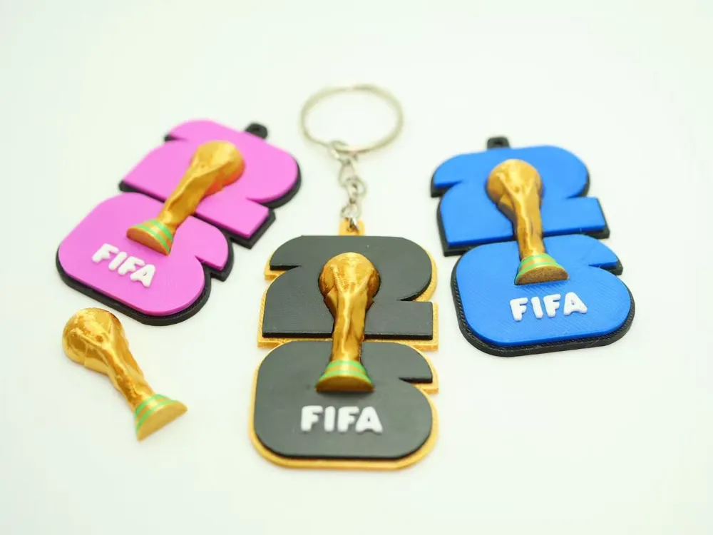 Llavero de la Copa Mundial 2026 - Modelo de impresión 3D gratuito ...