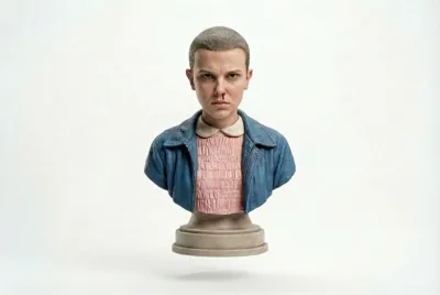 Eleven Bust – Inspired by Stranger Things - Free 3D Print Model ...