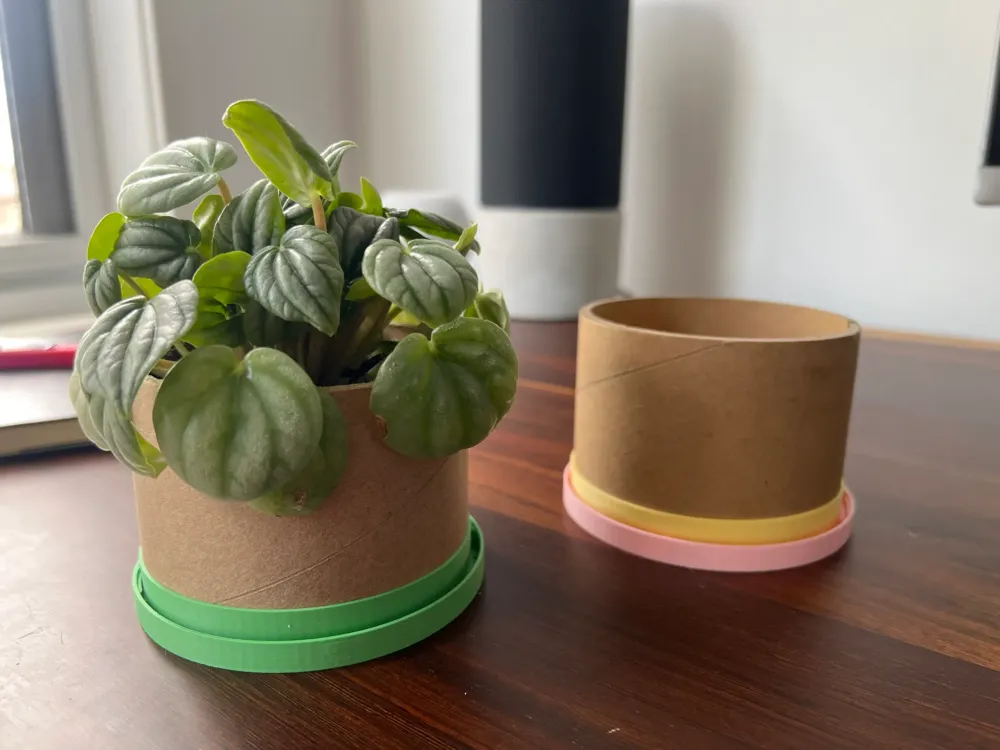 Bambu Lab Re-Usable Spool Ring Planter by Aden J MakerWorld: Download ...