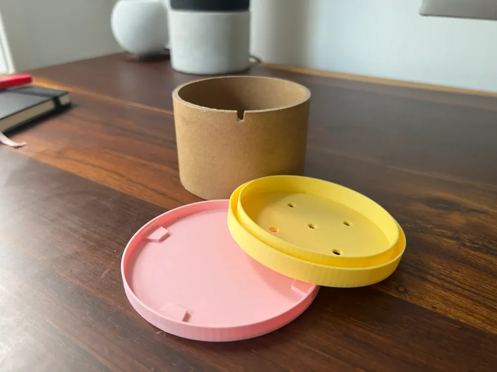 Bambu Lab Re-Usable Spool Ring Planter by Aden J - MakerWorld