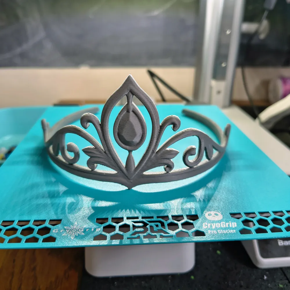 Princess tiara new profile with separated gem - Free 3D Print Model ...