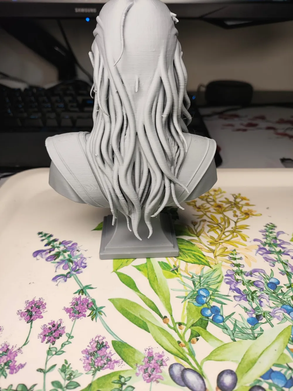 D&D Mage, Female elph , statue by MasterCraft 3D MakerWorld: Download ...