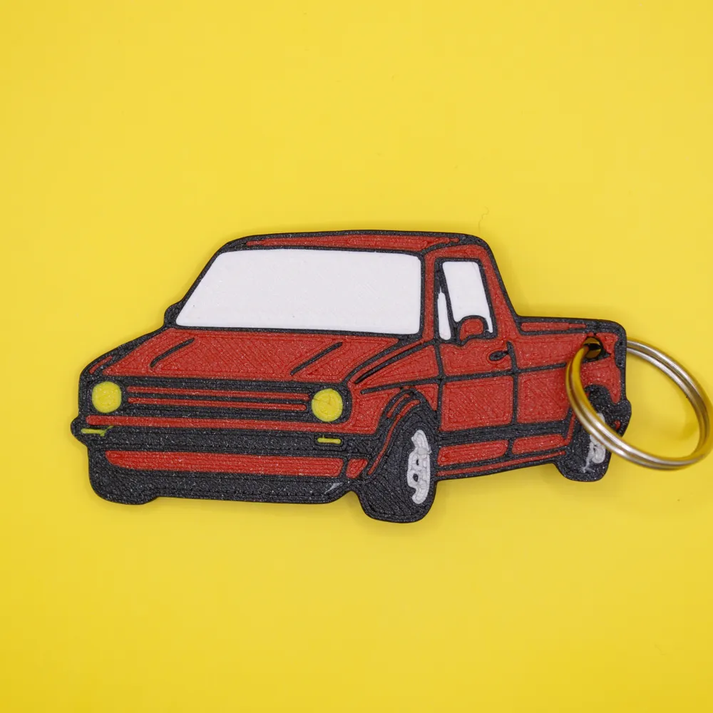 VW golf 1 caddy keychain by Vize3Dtisku - MakerWorld