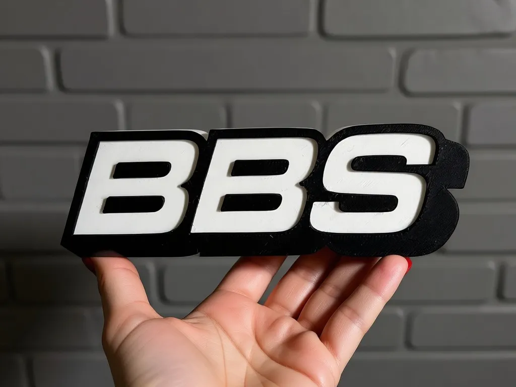 BBS LOGO - Free 3D Print Model - MakerWorld