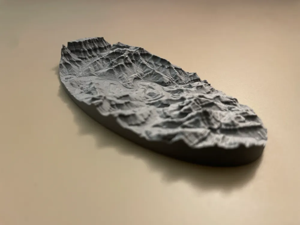 Grand Canyon Topology Miniature by i_make_things - MakerWorld