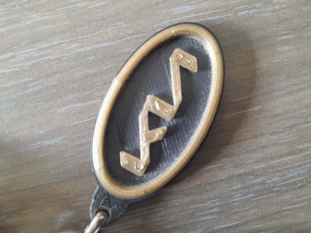 Kia Key Chain (new logo) by Peter Broeders - MakerWorld