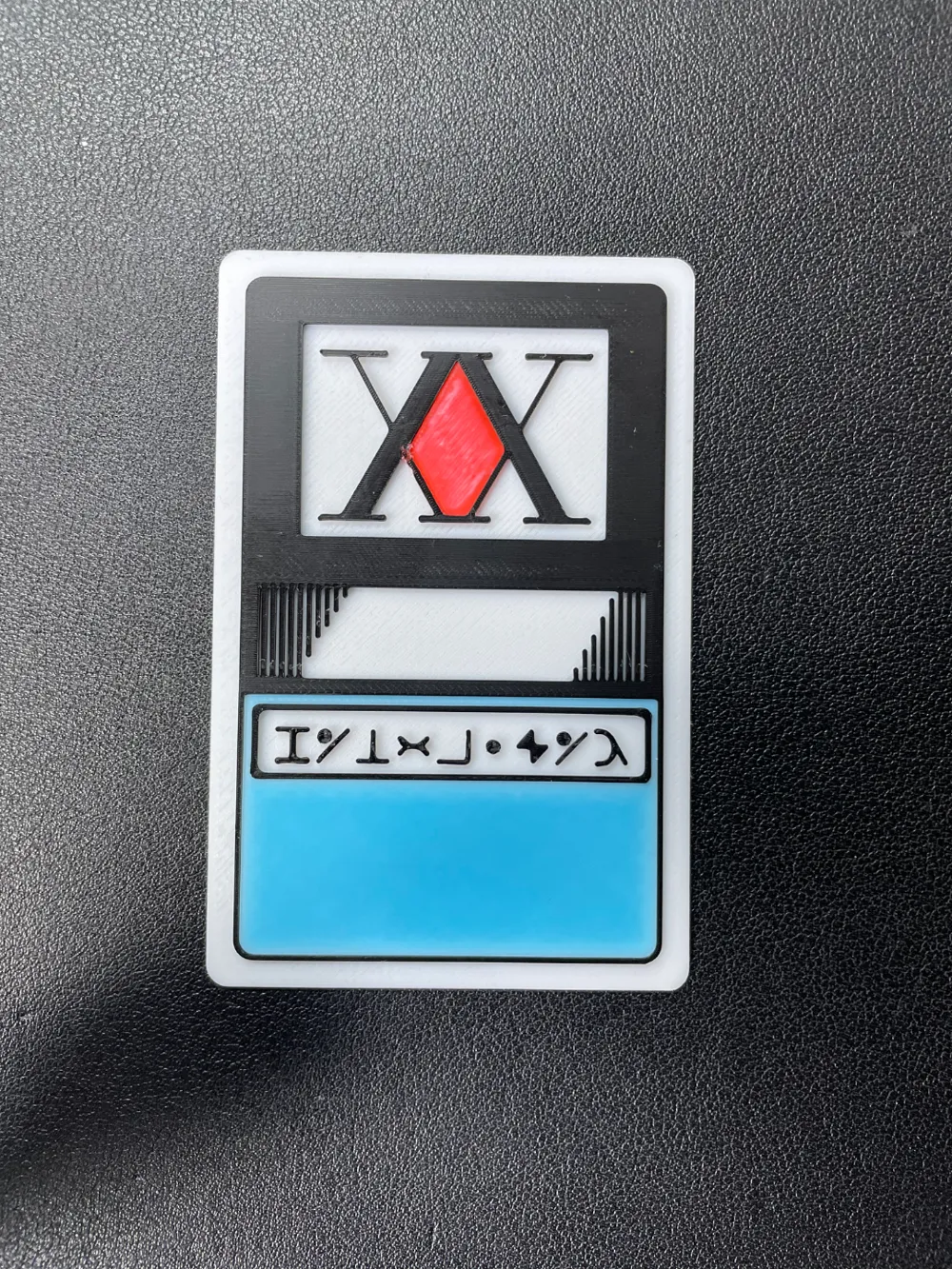 Hunter Card from Hunter X Hunter - Free 3D Print Model - MakerWorld
