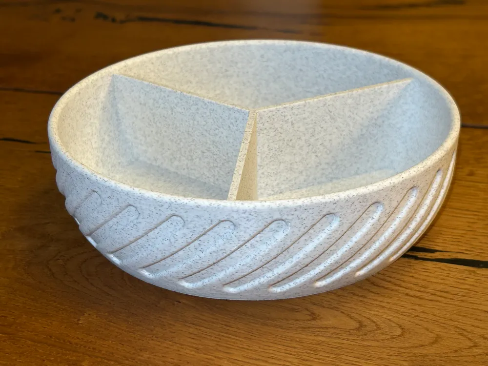 Circular Snack Bowl - 3 rooms by Andy’s Design - MakerWorld