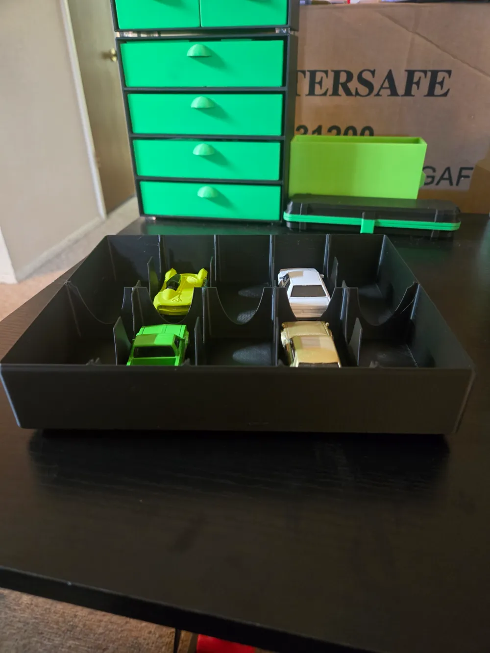 Stackable Hot Wheels Storage Tray by GJ-3D-Design - MakerWorld