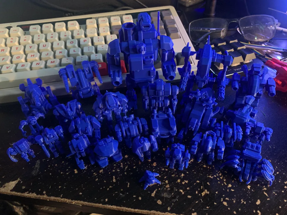 Beyond All Reason ll Armada Bots! by Spoomplys MakerWorld: Download Free 3D Models